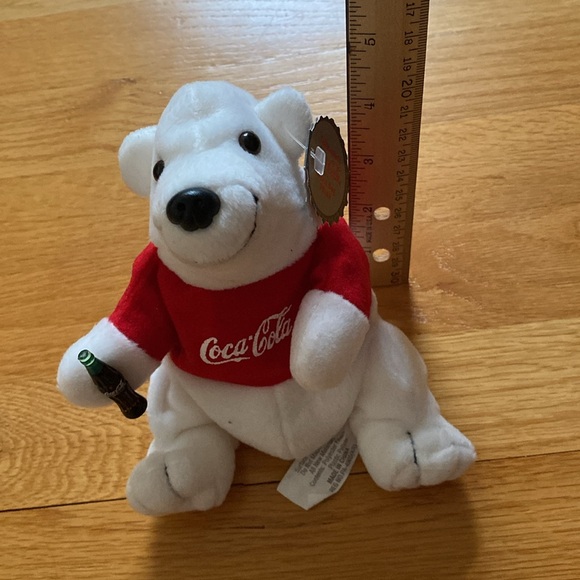 Coca Cola | Other | Coca Cola Polar Bear Bean Bag Plush | Poshmark
